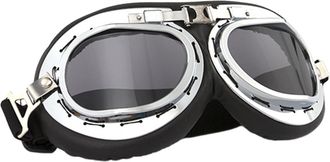 Generico Reitbrille f&uuml;r Motorradfahrer, winddicht, Outdoorbrille mit verstellbaren Riemen, Staubdichte Motorradbrille
