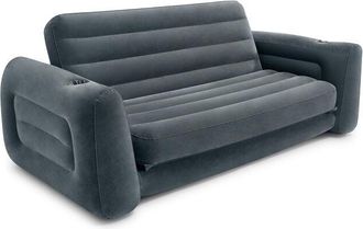 Intex Canap&eacute; gonflable convertible 2 places Intex Noir