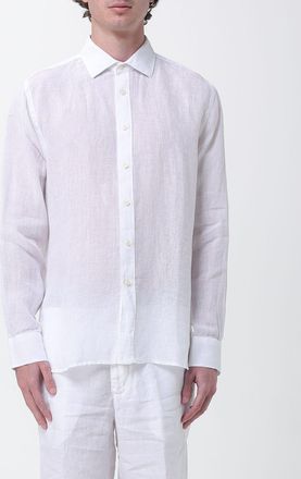 120% Lino Chemise 120% LINO Homme couleur Blanc
