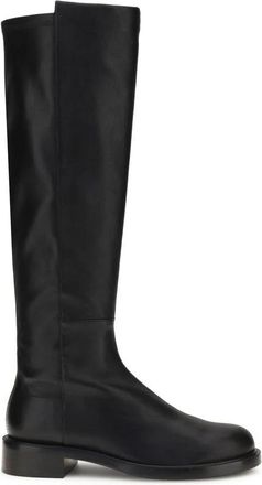 Stuart Weitzman Gisele Hohe Lederstiefel - - Shoes - Damen - Schwarzk - 40 1/2 EU