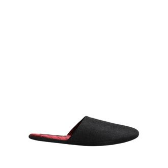 Dolce & Gabbana Gesteppte Hausschuhe aus Wolle und Kaschmir - - Shoes - Herren - Grau - 43 EU