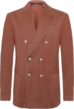 Windsor Zweireihiges Sakko aus Schurwolle mit Spitzfasson, Shaped Fit in