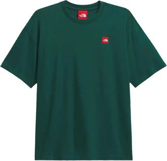 The North Face t-shirt à patch logo - Vert