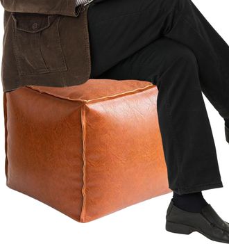 Generic Fu&szlig;bank zur Aufbewahrung, bef&uuml;llbar, modern, mit Aufbewahrung, bequem, vielseitig und zusammenklappbar, f&uuml;r den Arbeitsplatz zu Hause