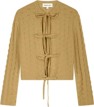 Fab By Fabienne Chapot Fabienne Chapot, Femme, Pulls, Beige, Taille: 46 FR Chelsea Cardigan
