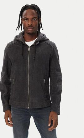 Milestone Lederjacke MS Flavio 632205 60910 Dunkelblau Regular Fit