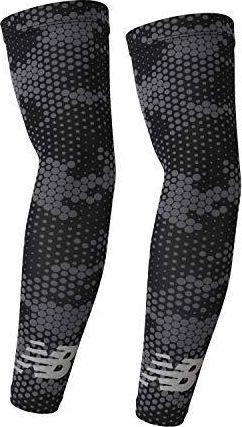 New Balance Unisex Outdoor Sports Compression Arm Sleeves, Arm Warmer, Multi Color Options (1 Pair)