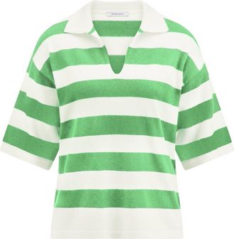 Peter Hahn Polo-Pullover Peter Hahn gr&uuml;n