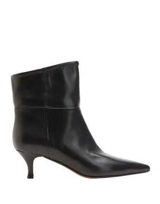 8 by YOOX LEATHER POINTY-TOE ANKLE BOOT