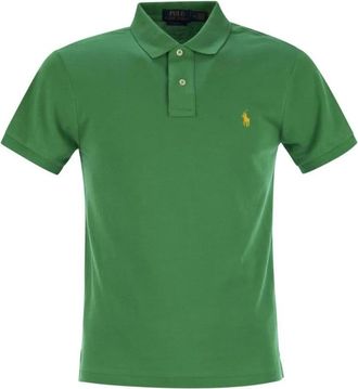 Polo Ralph Lauren Homme, Tops, Vert, Taille: 2XL Polo classique en coton