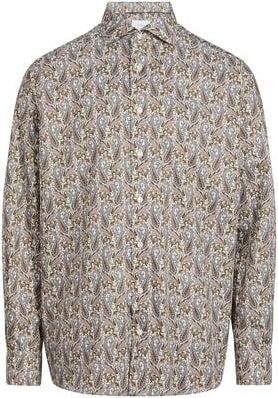 Eton Chemise slim &agrave; imprim&eacute; en coton