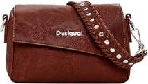 Desigual ACCESSOIRES SAC À MAIN PU Femme, marron, One size