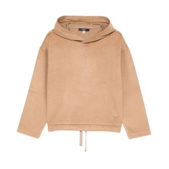 Max Mara Femme, Sweatshirts et sweats &agrave; capuche, Brun, Taille: 42 FR Pulls chameau pour le style week-end