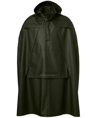 Chevalier Regen Poncho Stratus Dark Green 1