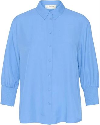 Cream Femme, Blouses et Chemises, Bleu, Taille: 42 FR Chemises