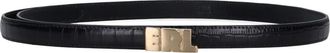 ERL Leather Logo Belt