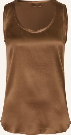 Brunello Cucinelli Brunello Cucinelli Seidentop braun