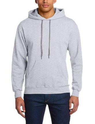 Fruit Of The Loom 12208B - Sweat à capuche-shirt - homme - Gris (04 Graumeliert) - Taille XXL (DE: 60/62)