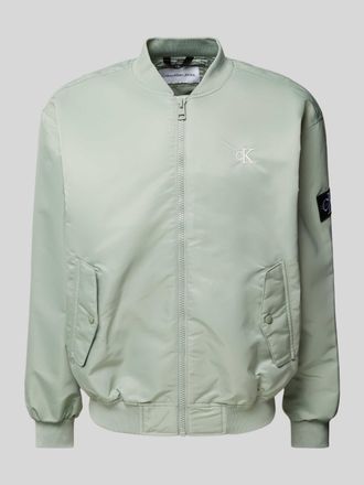 Calvin Klein Jeans Bomberjacke mit Label-Stitching