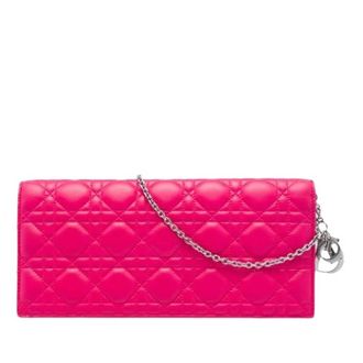 Dior Sac bandouli&egrave;re matelass&eacute; doccasion - Femme - Pre-owned - Rose - Taille: ONE Size