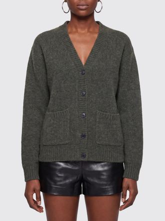 Dries Van Noten Cardigan coupe d&eacute;contract&eacute;e en m&eacute;lange de laine et dalpaga &agrave; col V