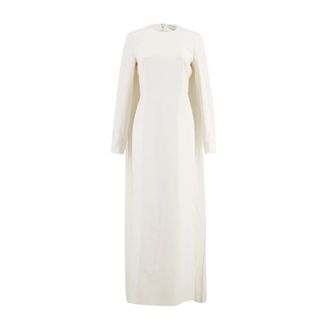 Gabriela Hearst Seidenwollcady-Gedraperes Kleid - - Dresses - Damen - Beige - XS