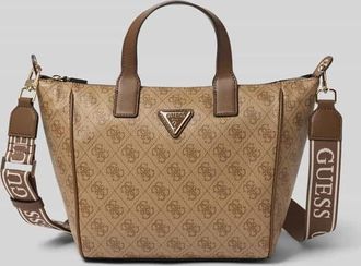 Guess Tote Bag mit Allover-Logo-Print Modell Follie