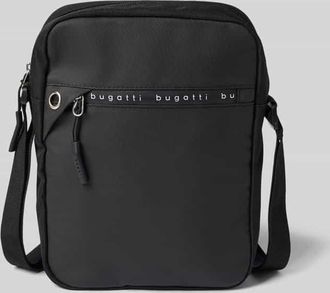 Bugatti Umh&auml;ngetasche mit Label-Details Modell Blanc Delight