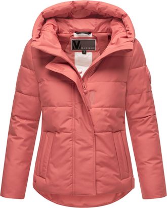 Marikoo Damen Steppjacke mit Teddy-Innenfutter & Kapuze - Elira