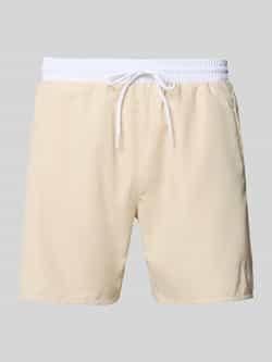 HUGO BOSS Regular Fit Badehose mit Logo-Print Modell STARFISH