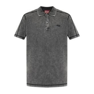 Diesel Homme, Tops, Gris, Taille: XL Polo T-Swind-R1