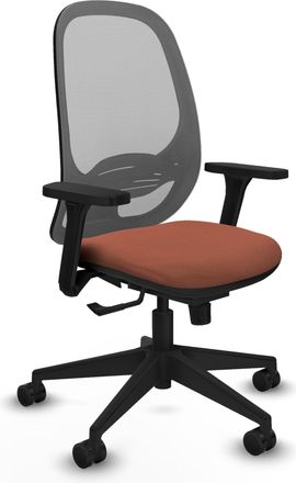 Piqueras y Crespo B&uuml;rostuhl 8H Cylano mit 3D-Armlehnen, h&ouml;henverstellbare Lendenwirbelst&uuml;tze, ausgestattet mit 3 Positionen und Schneidschaum, mit Rollen von 65 mm, Nyl