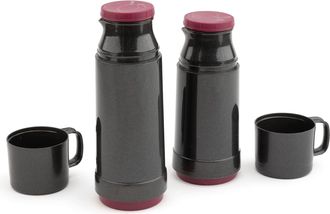 Jata Hogar HTER2175 Thermosflasche für heiße und kalte Flüssigkeiten, doppelwandig, hohe Isolierung, BPA-frei, leicht, luftdichter Verschluss, geruchs- und