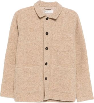 Universal Works cardigan Field - Tons neutres