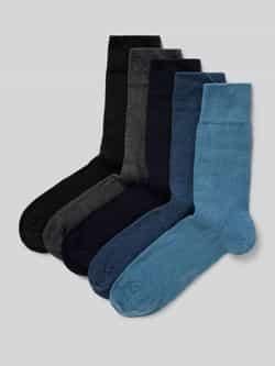 Mc Neal Socken mit geripptem Abschluss im 5er-Pack