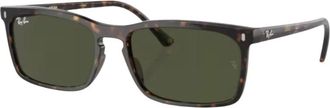 Ray-Ban Rechteckige Sonnenbrille - - Accessories - unisex - Braun - 56 MM