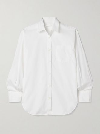 Maria McManus Hemd Aus Biobaumwollpopeline - Wei&szlig;