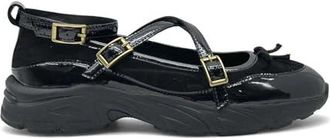 Cycleur de Luxe CYCLEUR de LUXE CH13 Sandales pour femme, cuir noir/marron, confort luxueux, style élégant, semelle légère en EVA, NOIR, MARRON, 39 EU