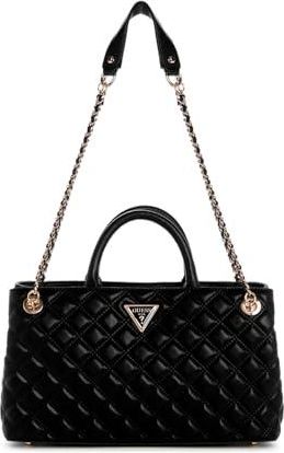 Guess Giully Girlfriend Shoulder Satchel Black