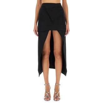 Alexander McQueen Midirock - - Skirts - Damen - Schwarzk - M