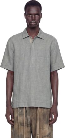 Ziggy Chen Spread Collar T-Shirt