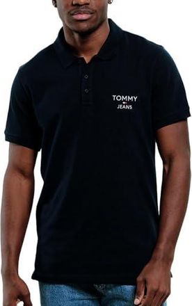 Tommy Hilfiger Polo Noir Homme DM0DM18927 Noir S