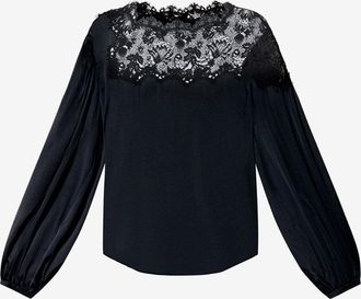 Isabel Marant Top Azare En Soie - Femme - Noir - Taille34 - Isabel Marant