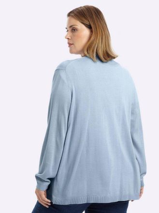 Sheego Strickjacke Strickjacke Langarm Feinstrick