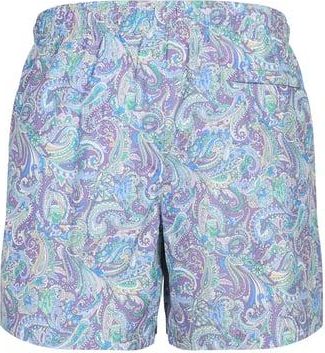 Eton Short de bain &agrave; motif cachemire
