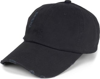 styleBREAKER Cap Baseball Cap Destroyed Look