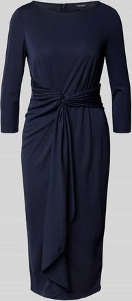 Lauren Ralph Lauren Knielanges Kleid mit Knotendetail Modell THALNEIA