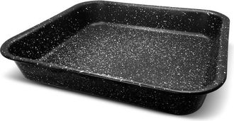 Krüger Karl Krüger Hochfelden Backform, Emaille, Granit-Optik, 38 x 34 x 7.5 cm