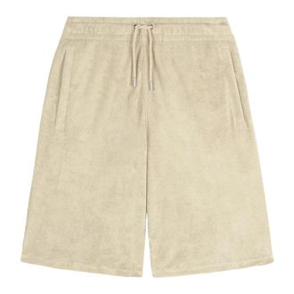 Maison Kitsun&eacute; Terry Shorts - - Shorts - Herren - Beige - S