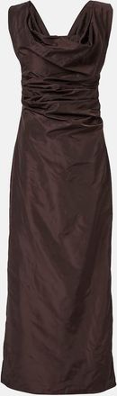 Staud Off-Shoulder-Maxikleid Andrea